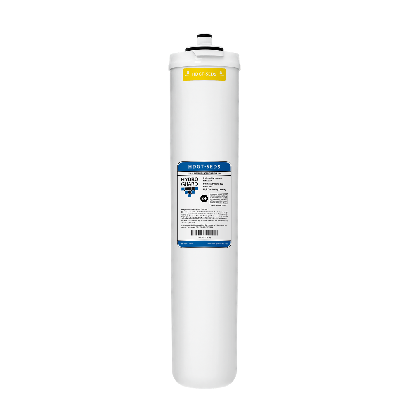 Hydro Guard HDGT-SED5 Sediment Replacement Filter for HDGT-45 Systems ...