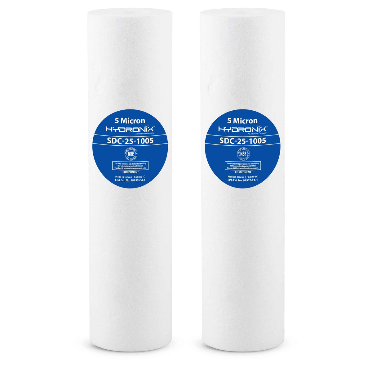 2 PK Whole House Reverse Osmosis Sediment Water Filter Cartridge 2.5 x ...