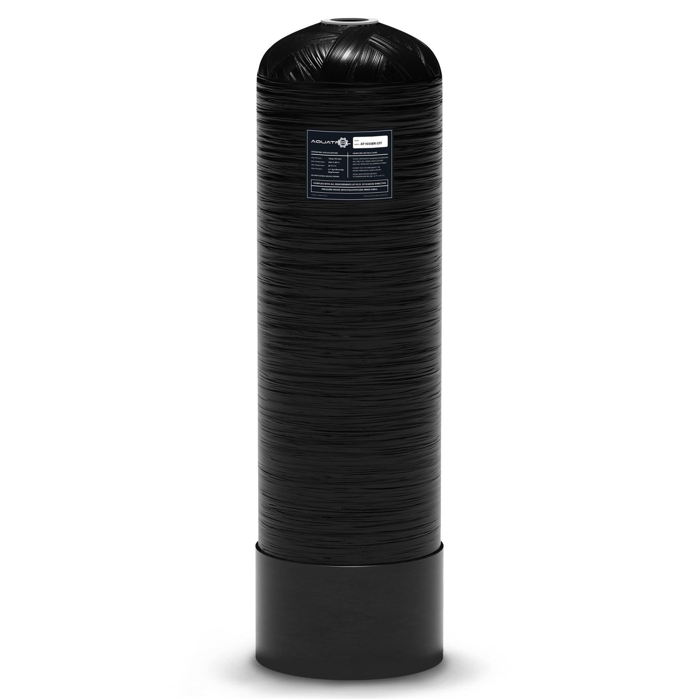 Aquatrol AT-1035BK-25T 10 x 35 Pg Pressure Tank - 2.5” T Connection ...