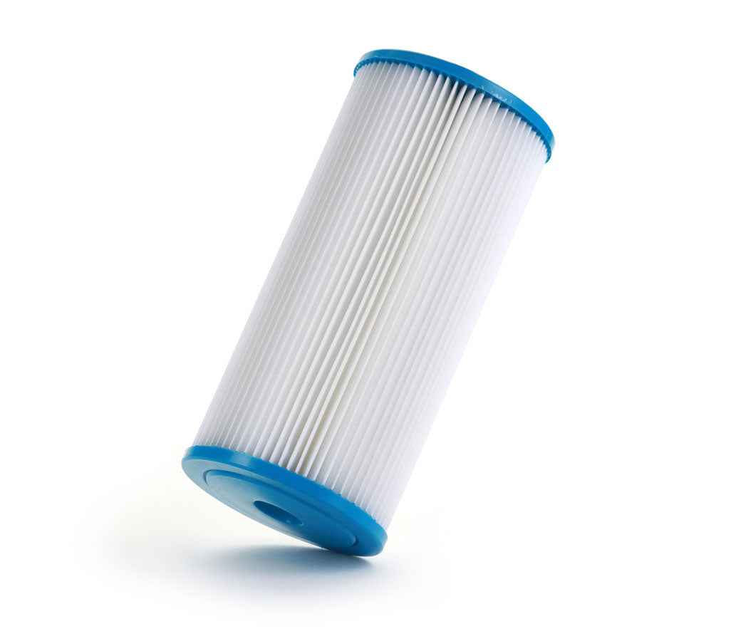 Whole House Sediment Pleated Water Filter, Washable Reusable, 4.5" x 1 ...