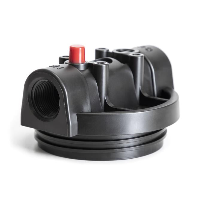 Hydronix HF3-CAP34BKPR Black Rib Cap with 3/4" NPT ports and Pressure ...