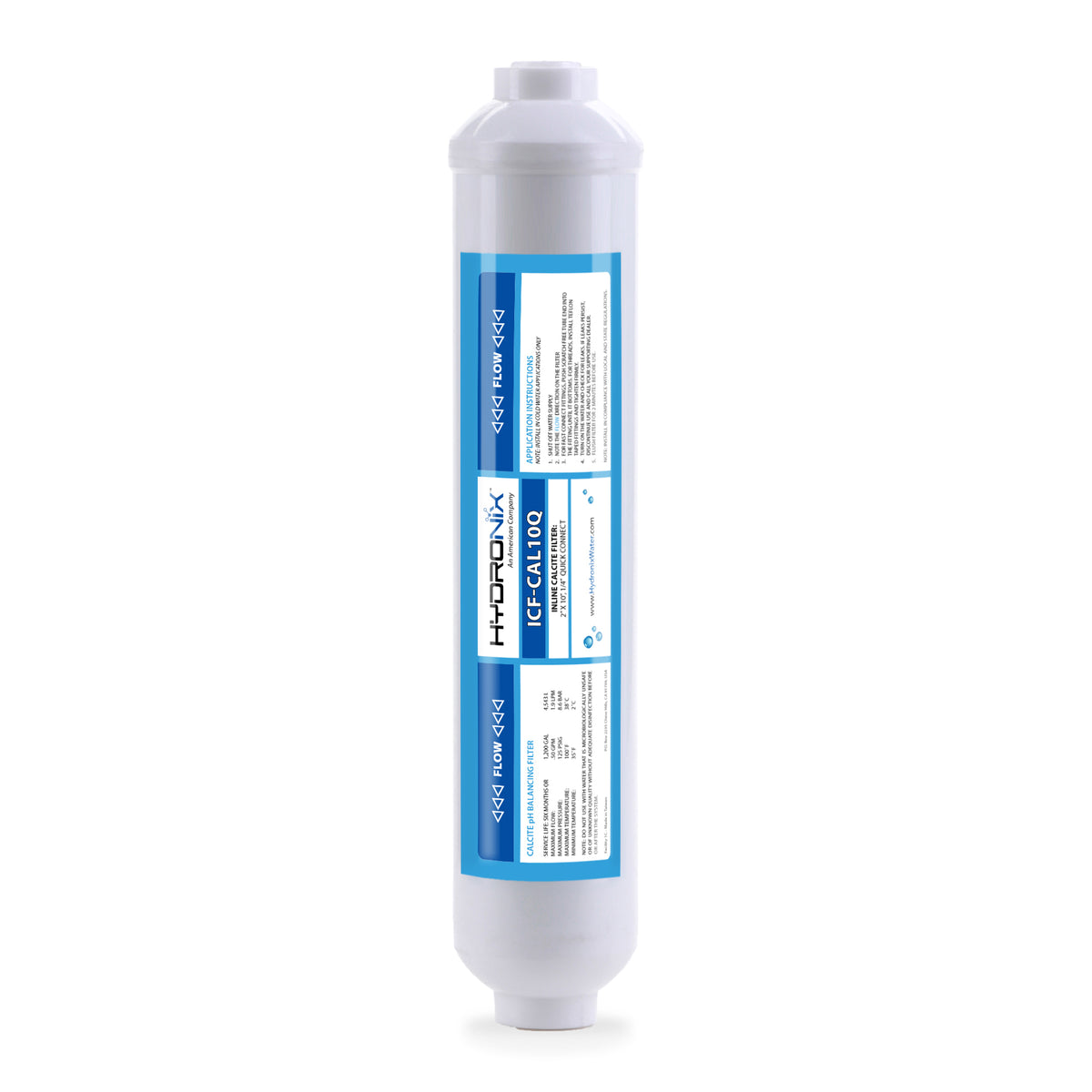 Hydronix ICF-CAL10Q Inline pH Balancing Acid Neutralization Filter ...