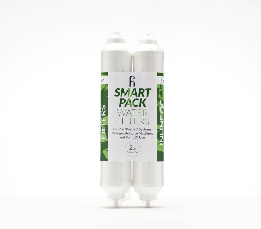 Smart Packs Inline Filter 2000 Gal, 2"x10", 1/4" Quick Connect ...