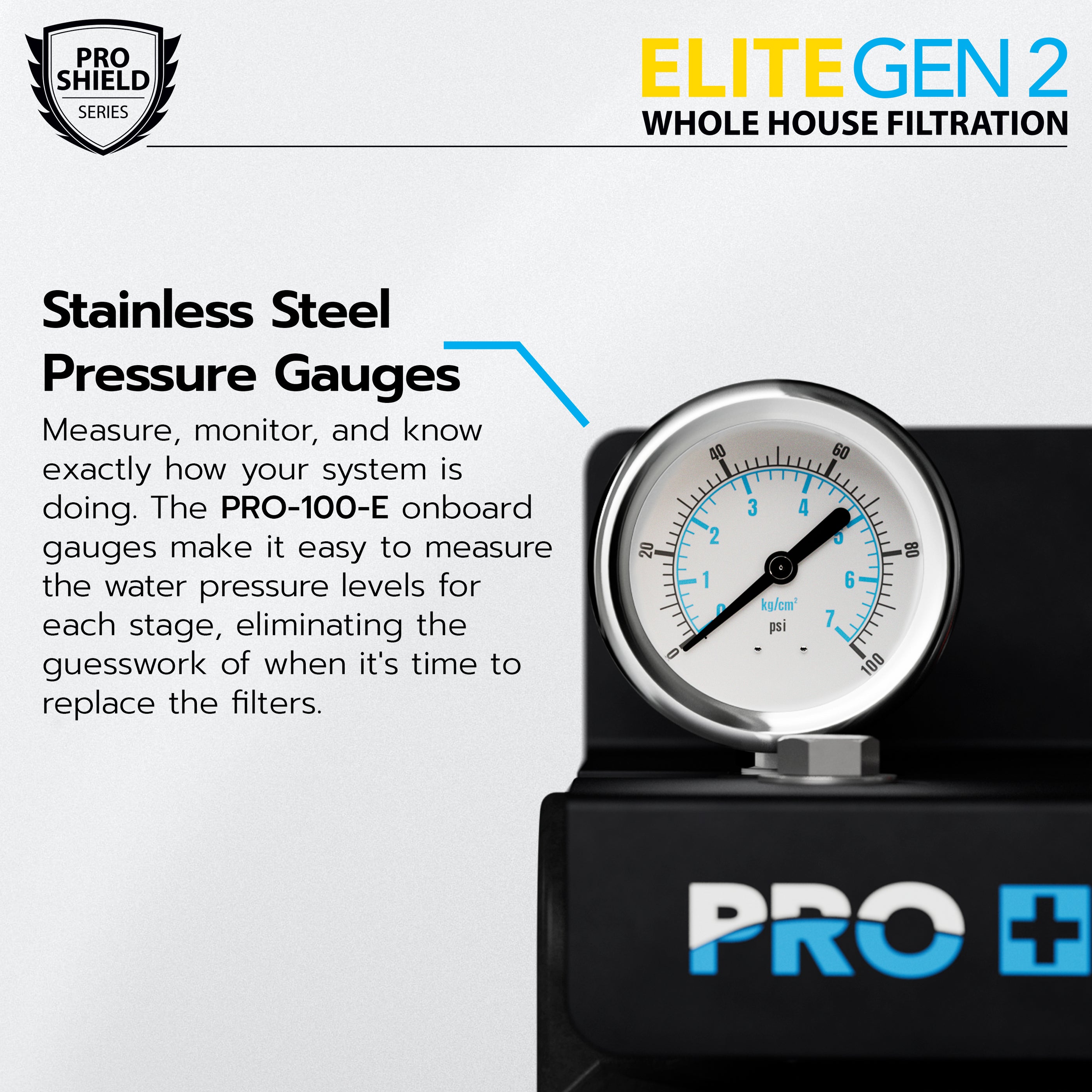 PRO+AQUA BNDL-WEL ELITE Well Water Filtration and Softener Bundle, Iron ...