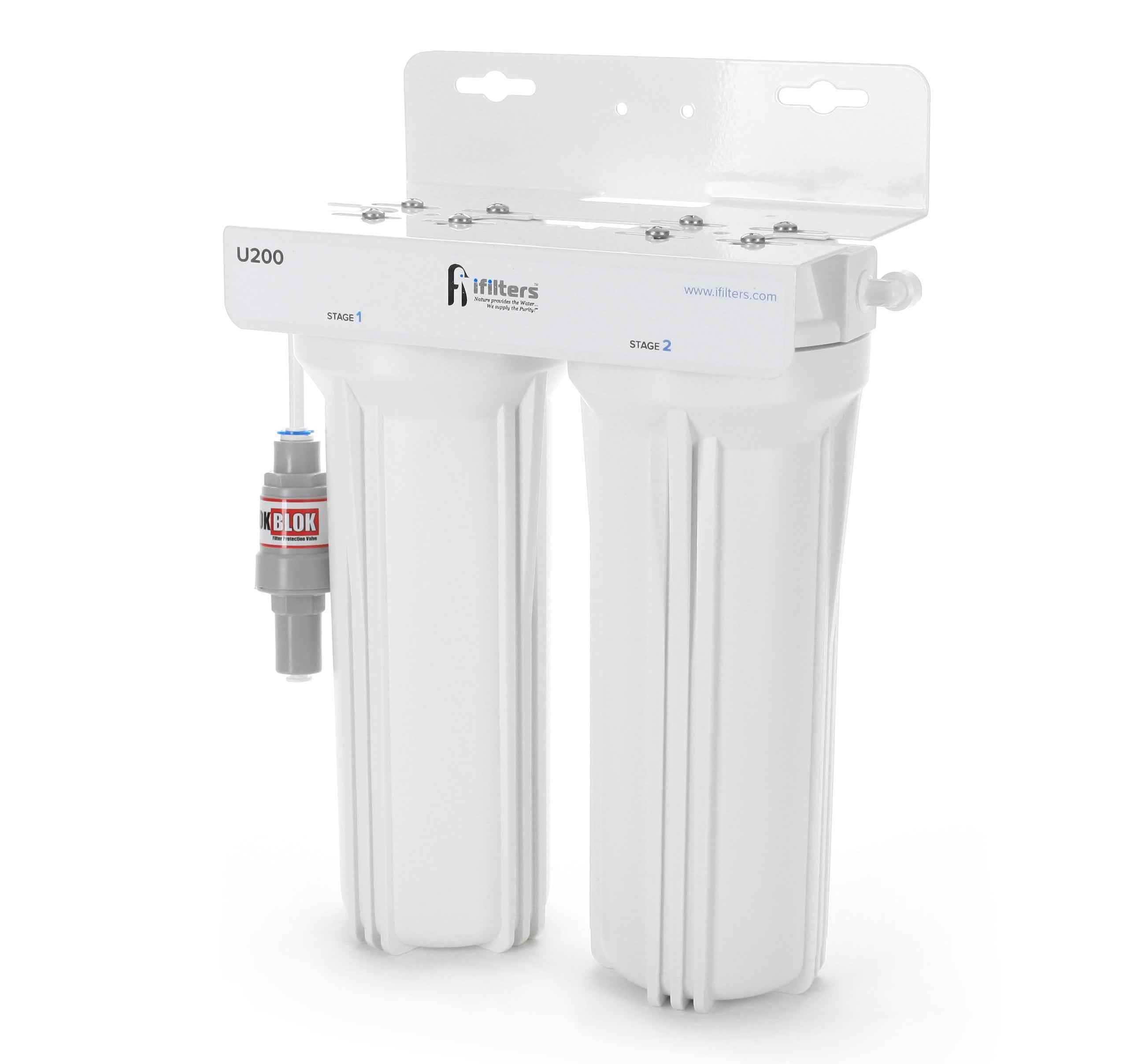 U200 Premium Drinking Water Filtration System 2 Stage & Designer Fauce ...